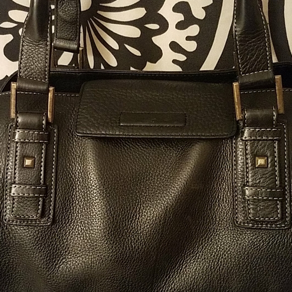 Ellen Tracy | Bags | Ellen Tracy Black Leather Bag | Poshmark